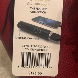 Tutilo | Bags | Tutilo Tech Red And Blue Charging Tote | Poshmark